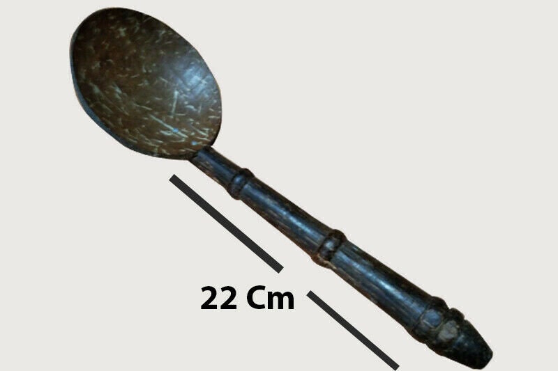 Kithul & Coconut Shell Spoons Hand Craft Kitchen Tools Cooking Free ...