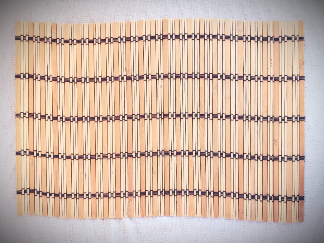 Bamboo Placemats Set Table Placemat New Natural Vintage Brown - Etsy