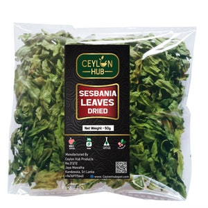 Sesbania Leaves Dried Grandiflora Hummingbird 100% Pure Organic Agathi ...