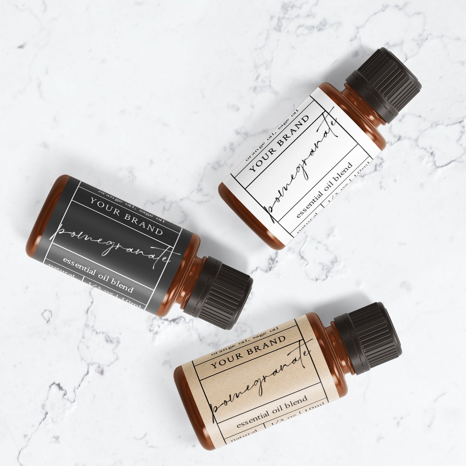 15ml Essential Oil Label Template Printable 5ml 10ml 15ml - Etsy