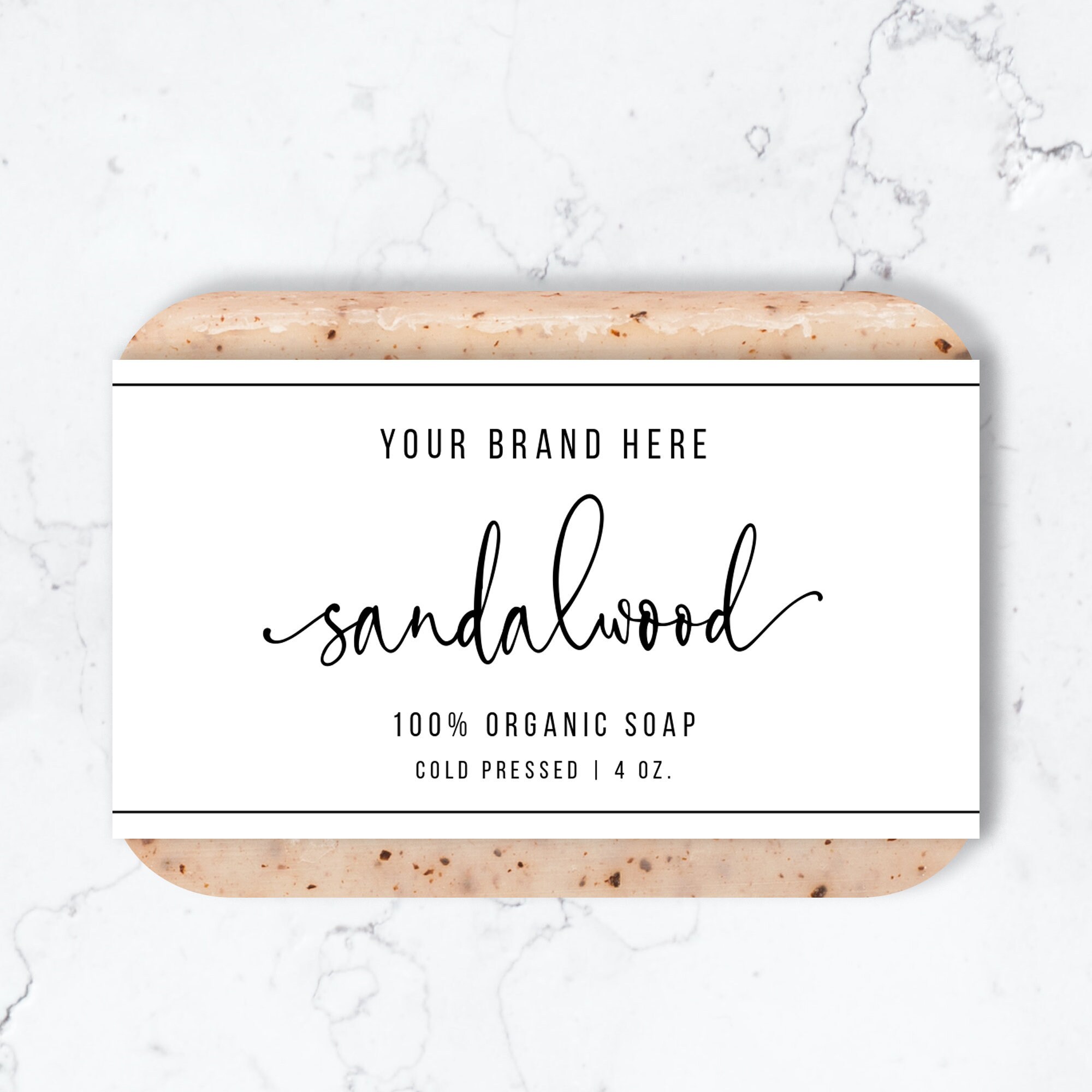 Soap Wrap Label Template Printable Handmade Soap Wrapper Etsy Canada