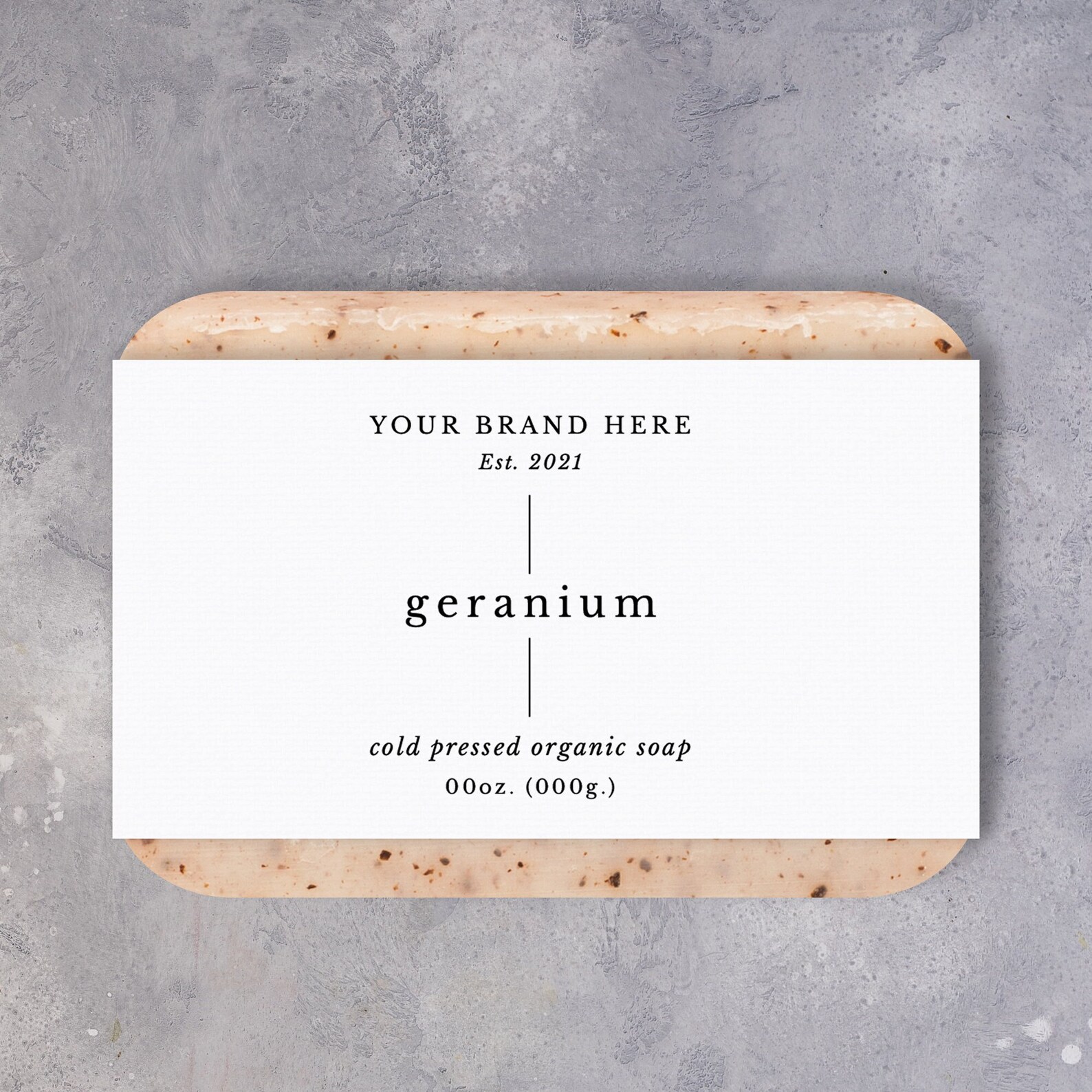 Soap Label Template Printable Soap Band Labels Editable | Etsy UK