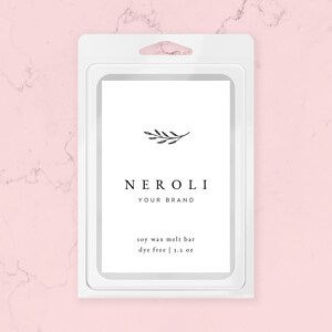 Wax Melt Packaging Labels, Printable Soy Wax Melts Bar Label Stickers ...