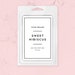 Wax Melt Packaging Label Template, Printable Minimalist Wax Melts ...