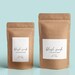 Bath Salts Label Template Printable Stand up Pouch Labels - Etsy