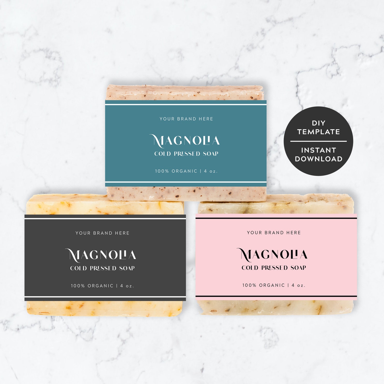 Soap Label Template Printable Soap Labels Editable Template | Etsy