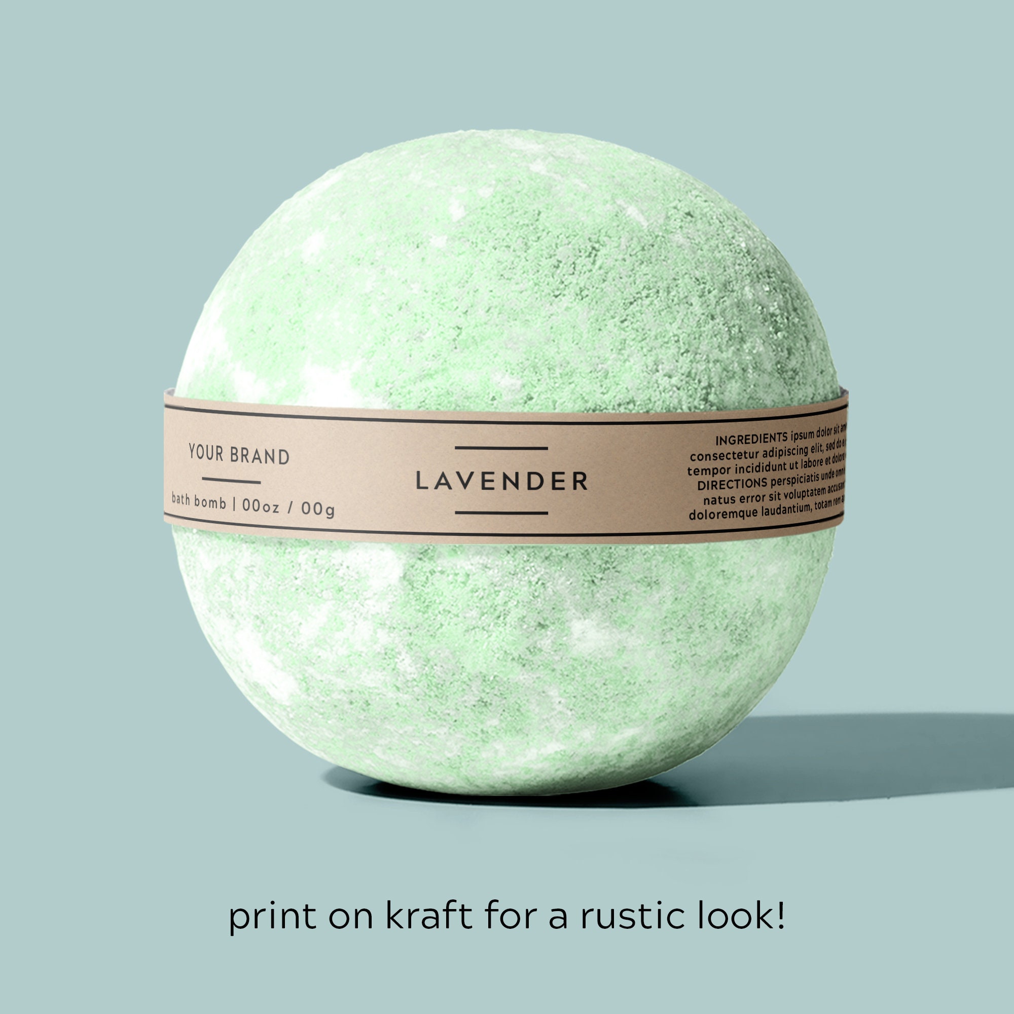 Bath Bomb Label Template Printable Minimalist Bath Bomb Belly - Etsy Canada