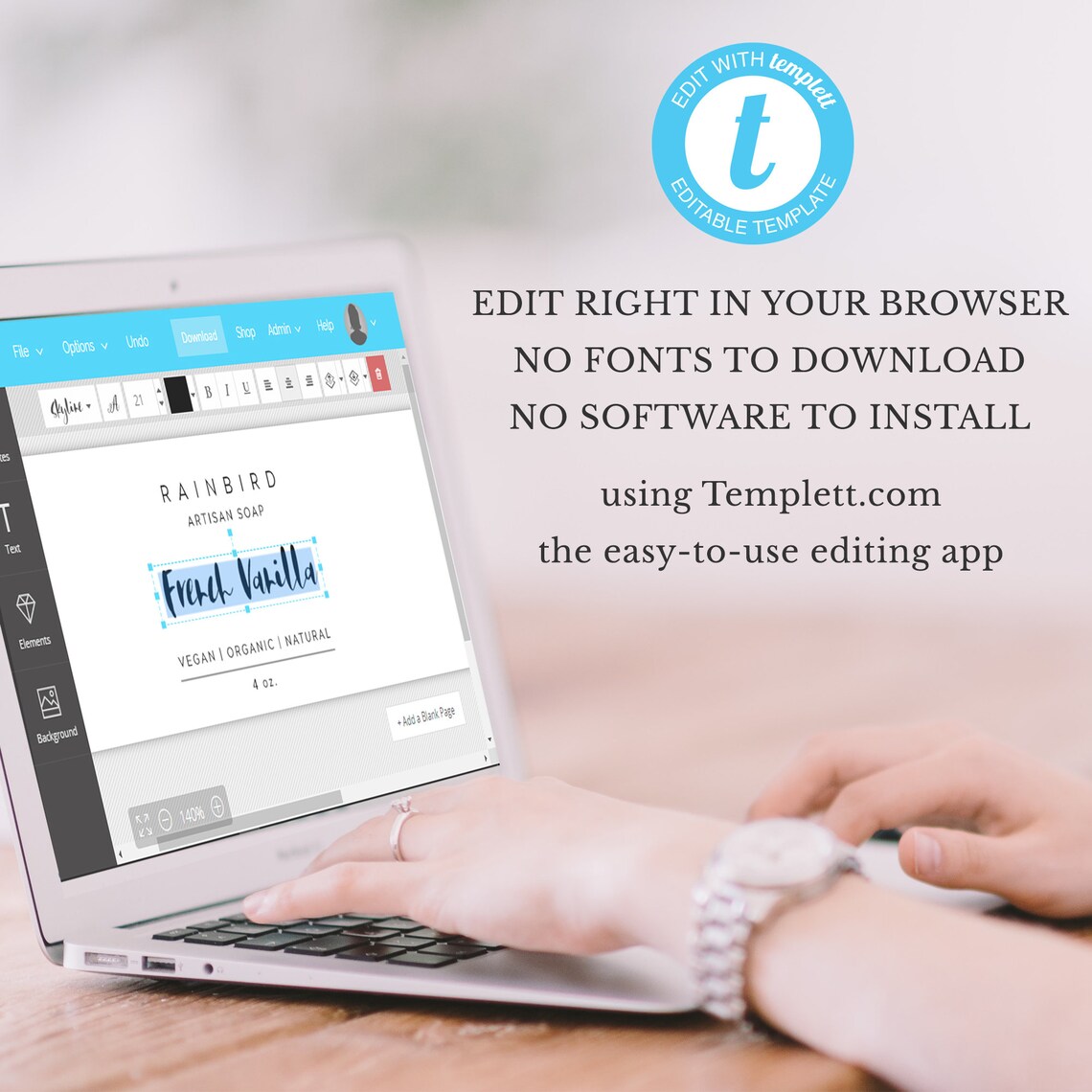 Thank You for Your Order Card Template Printable Business - Etsy