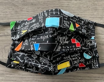 Math Teacher Mask - Etsy