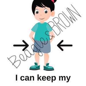 Classroom Management Visuals / Behavior Management / Hands to Self ...