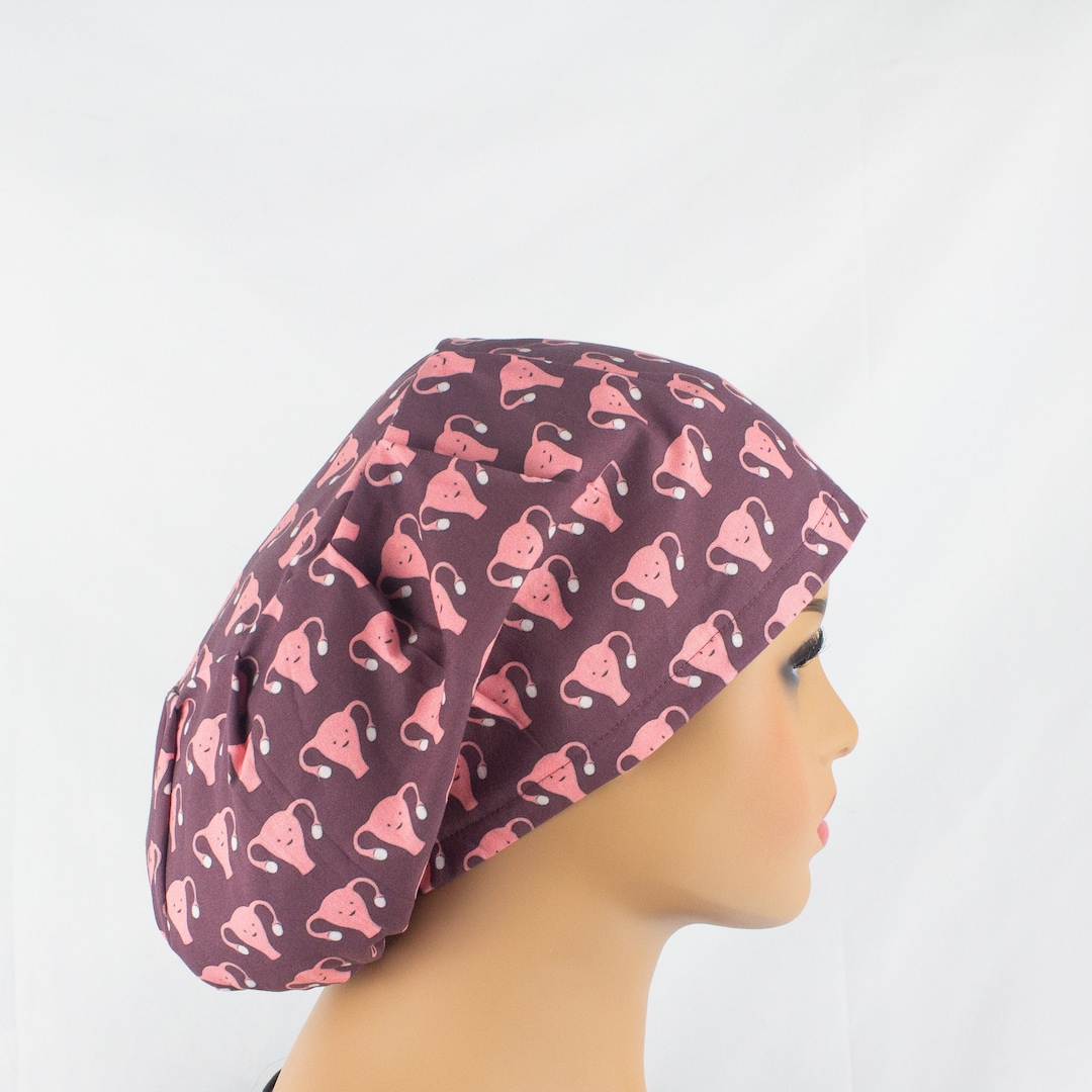Labor and Delivery Scrub Cap OBGYN Scrub Hat Uterus Scrub - Etsy New ...