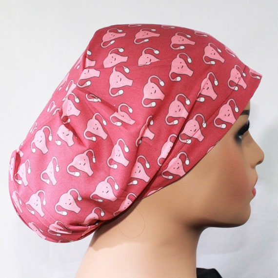 Uterus Scrub Cap Obgyn Scrub Hat Labor And Delivery Scrub Etsy Uk