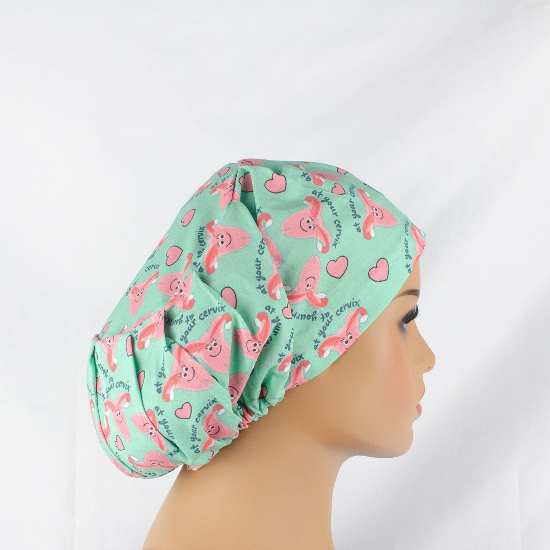 Uterus Surgical Hat Wome's Scrub Cap Labor and Delivery - Etsy