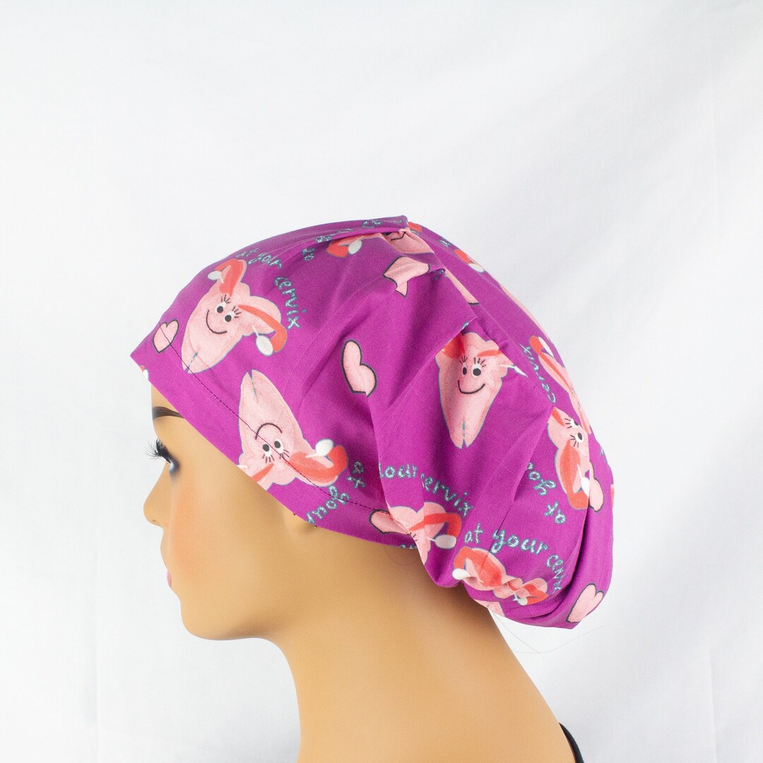 Labor and Delivery Scrub Cap Adjustable Scrub Cap Euro Scrub - Etsy