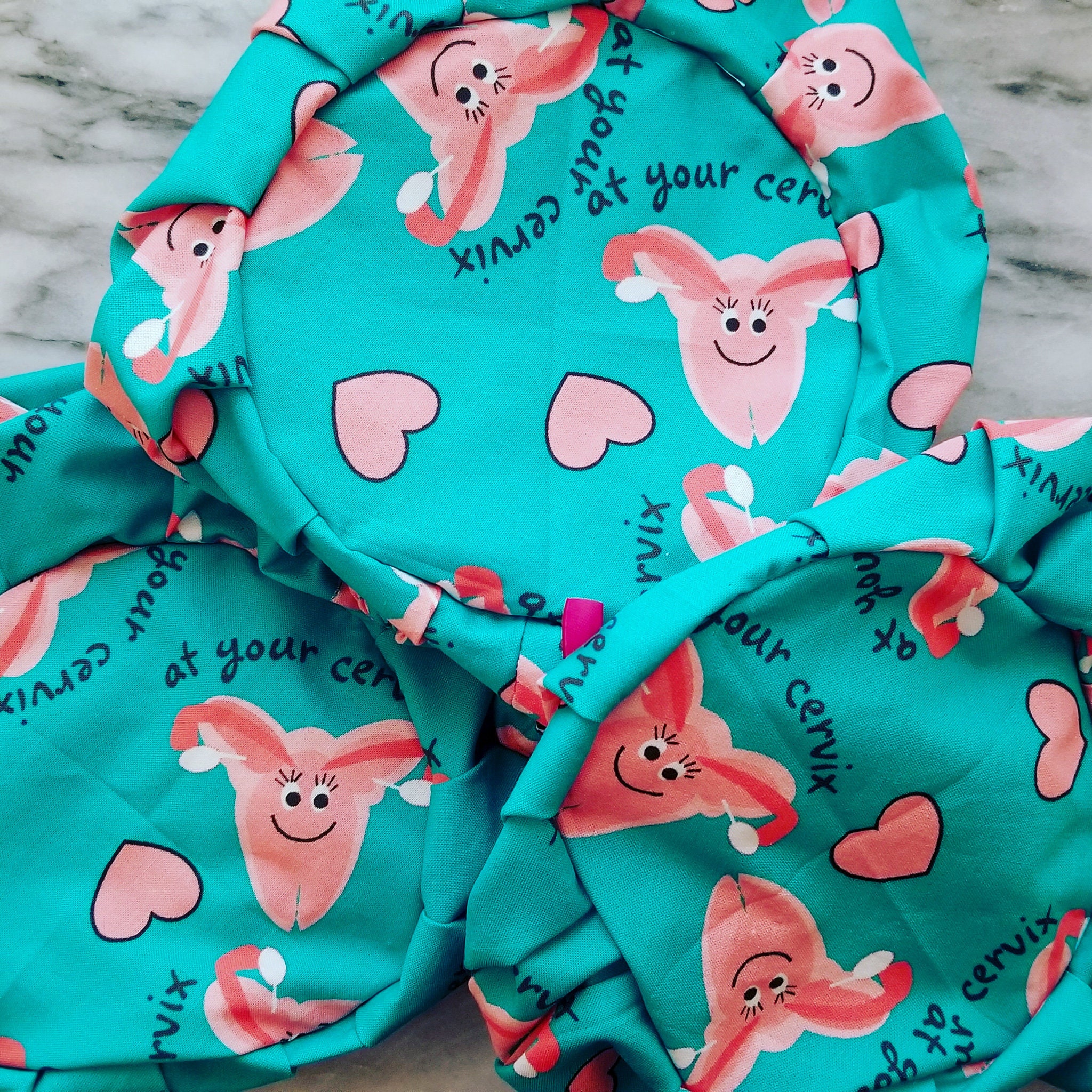Uterus Scrub Cap Euro Scrub Cap Euro Scrub Hat Doctor Scrub Etsy