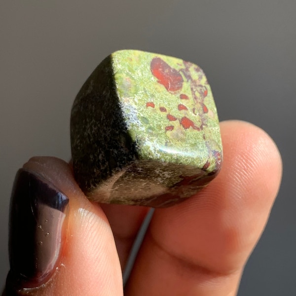 Heliotrope Stone - Etsy