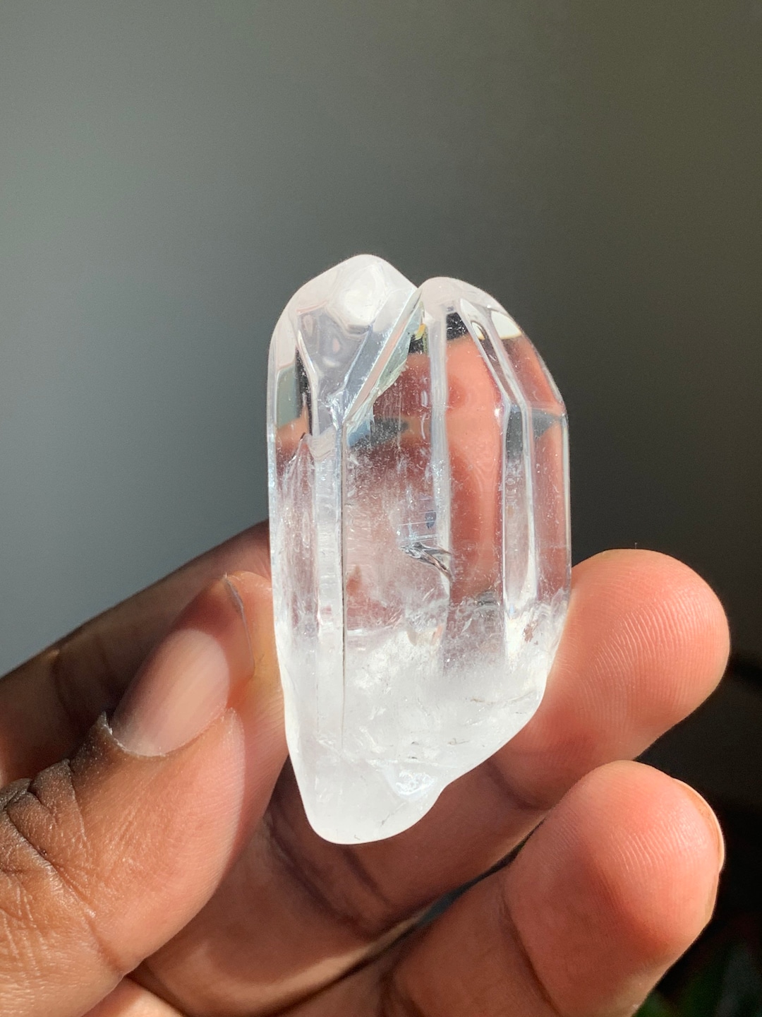 Cuarzo Claro Natural Pequeños Cristales Puntos Tumbled / Cristales ...