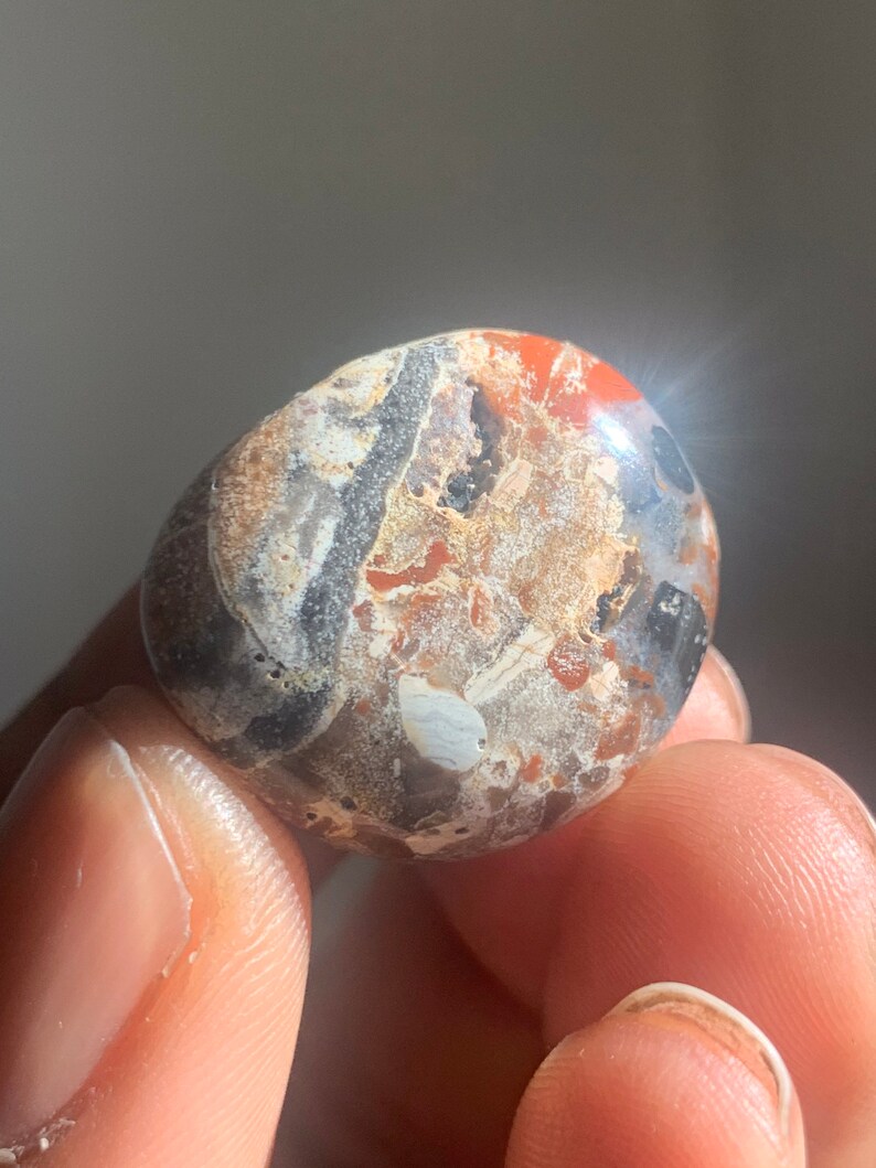 Poppy Jasper Quartz Crystal Tumble Stone Healing Crystals - Etsy