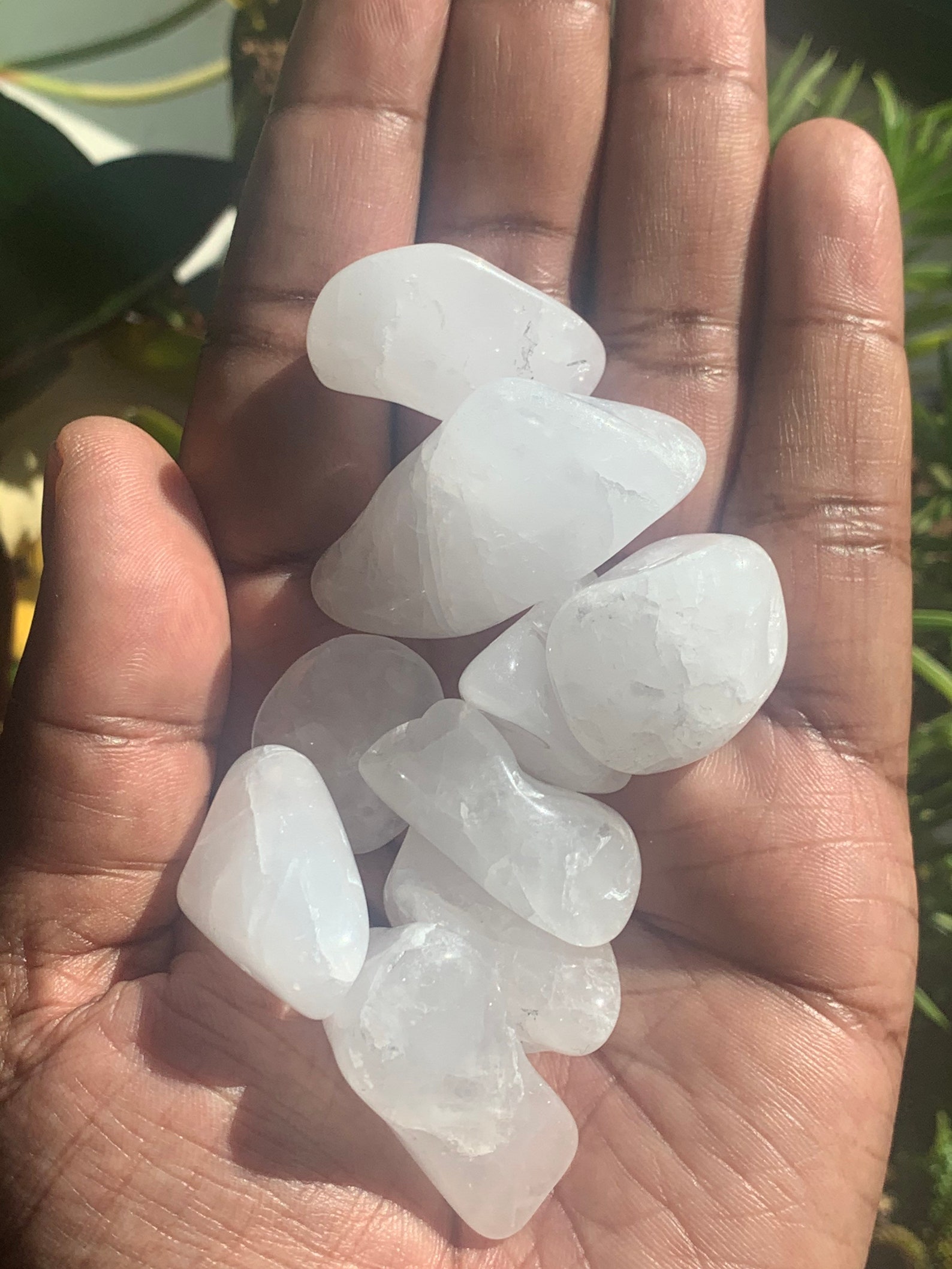 Milky Quartz Crystal Tumbled Stone Healing Crystals Stones - Etsy