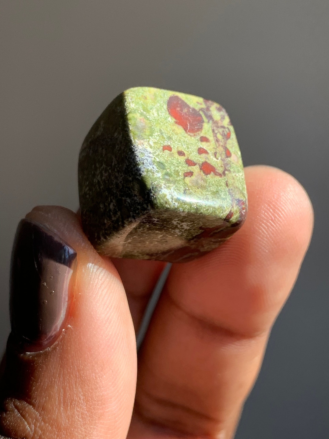 Dragon Bloodstone Tumble Stones | Heliotrope Crystal | Hoodoo Healing ...