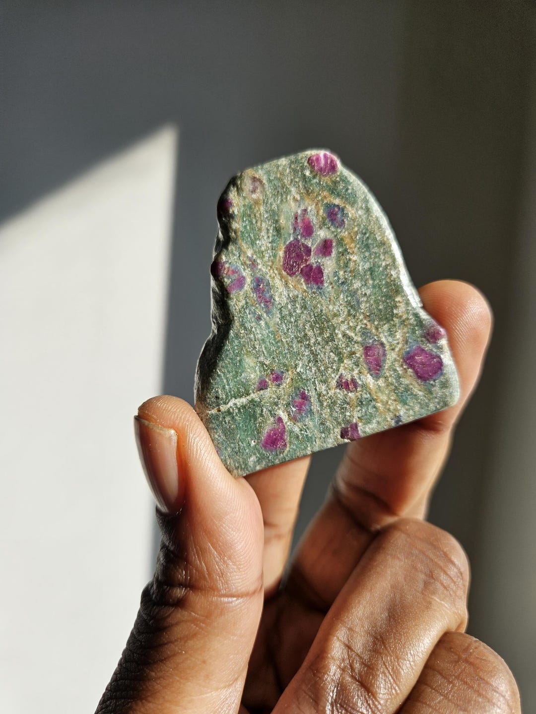 Ruby Fuchsite Slab Pieces | Crystal Mini Slab | Chakra Stones | Rocks ...