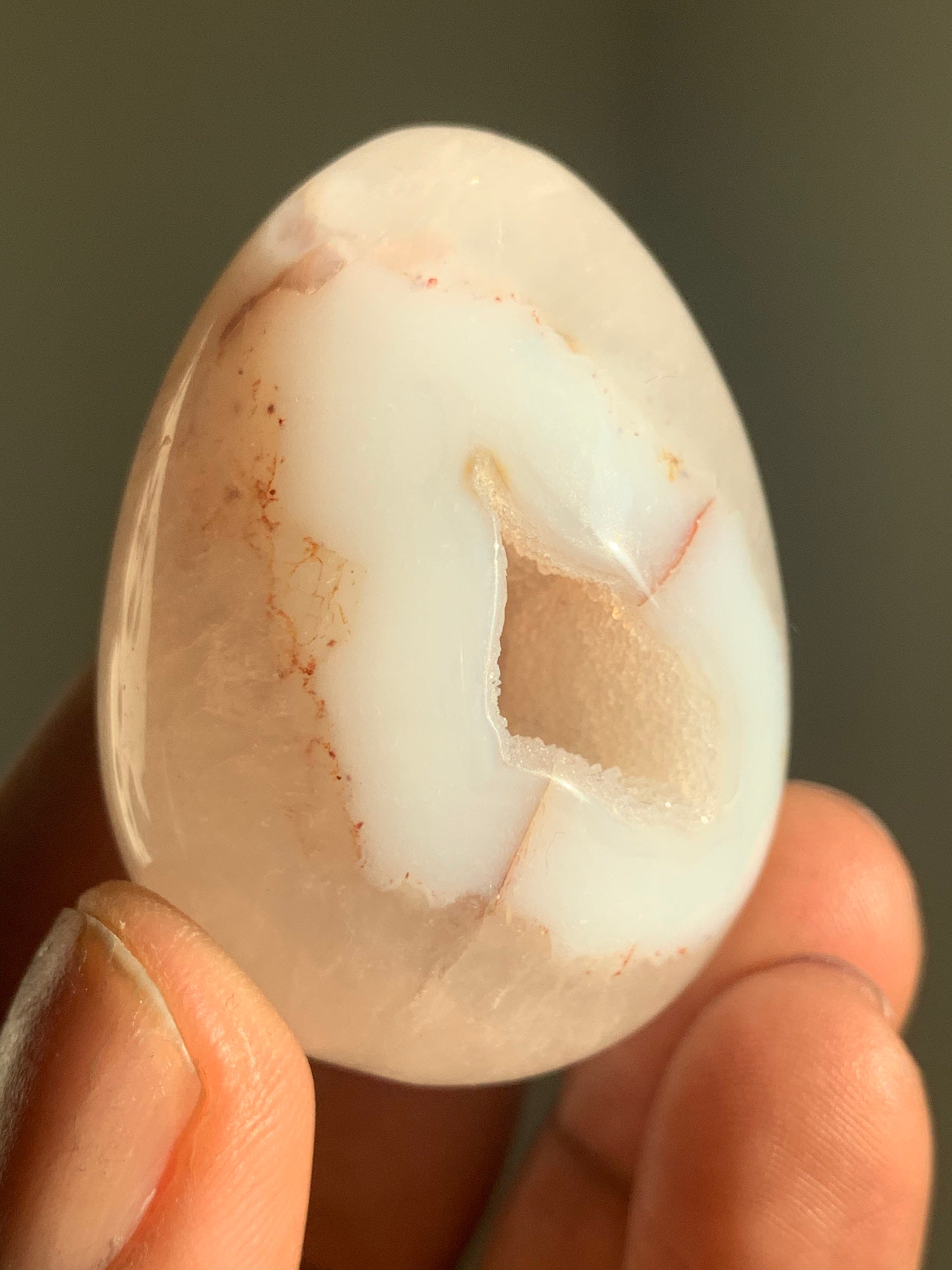Agate Geode Druzy Crystal Egg Rare Crystals Stones Chakra | Etsy