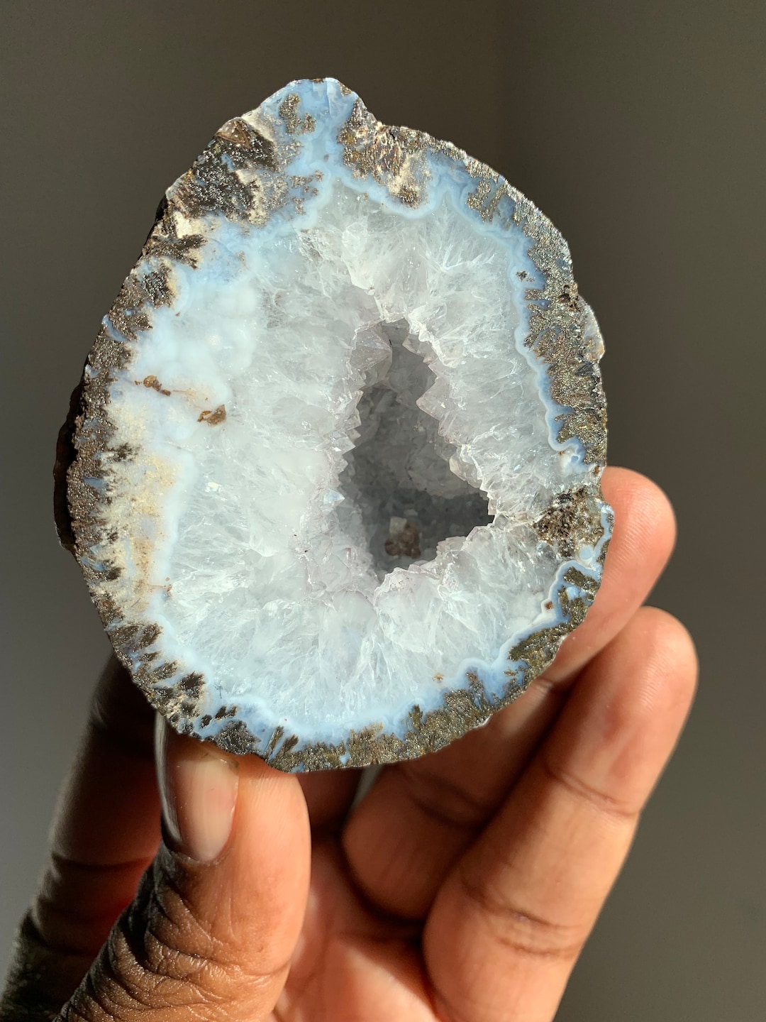 Las Choyas Geodes Polished Half Slice | Coconut Geodes | Trancas Geodes ...