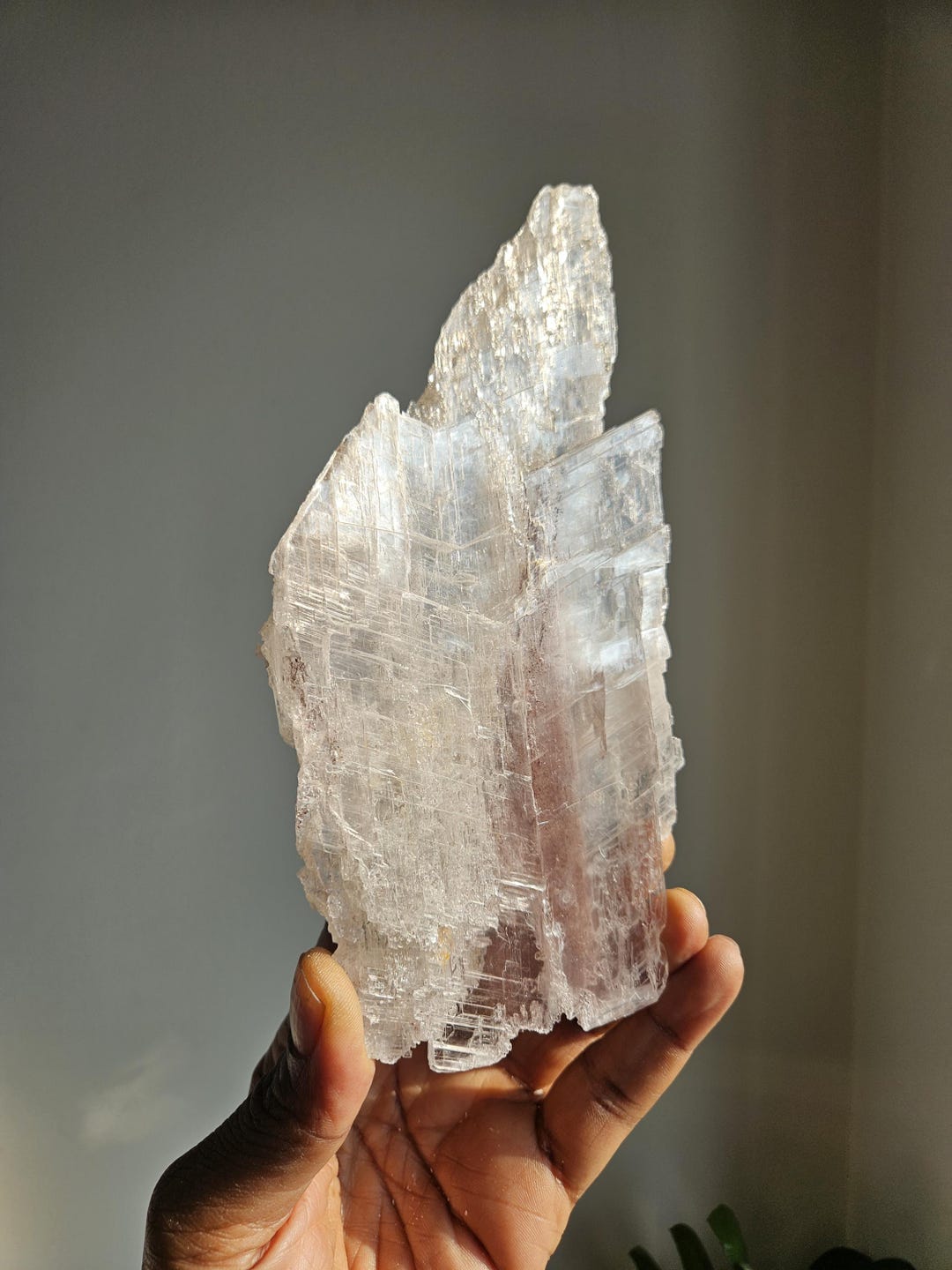 Natural Selenite Crystal Specimen | Satin Spar | Healing Crystals ...