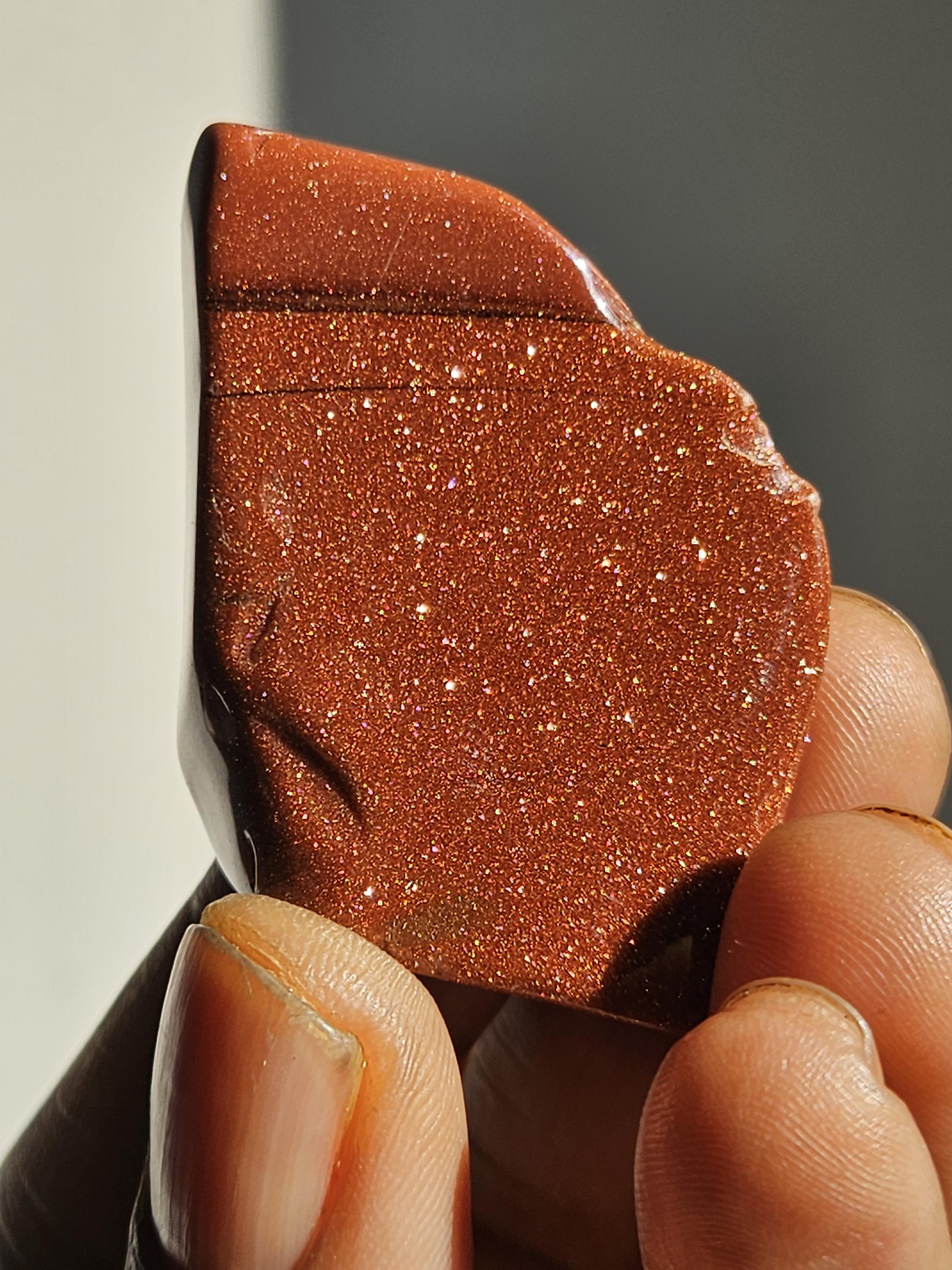 Goldstone Slab Pieces | Sandstone Crystal | Chakra Stones | Rocks and ...