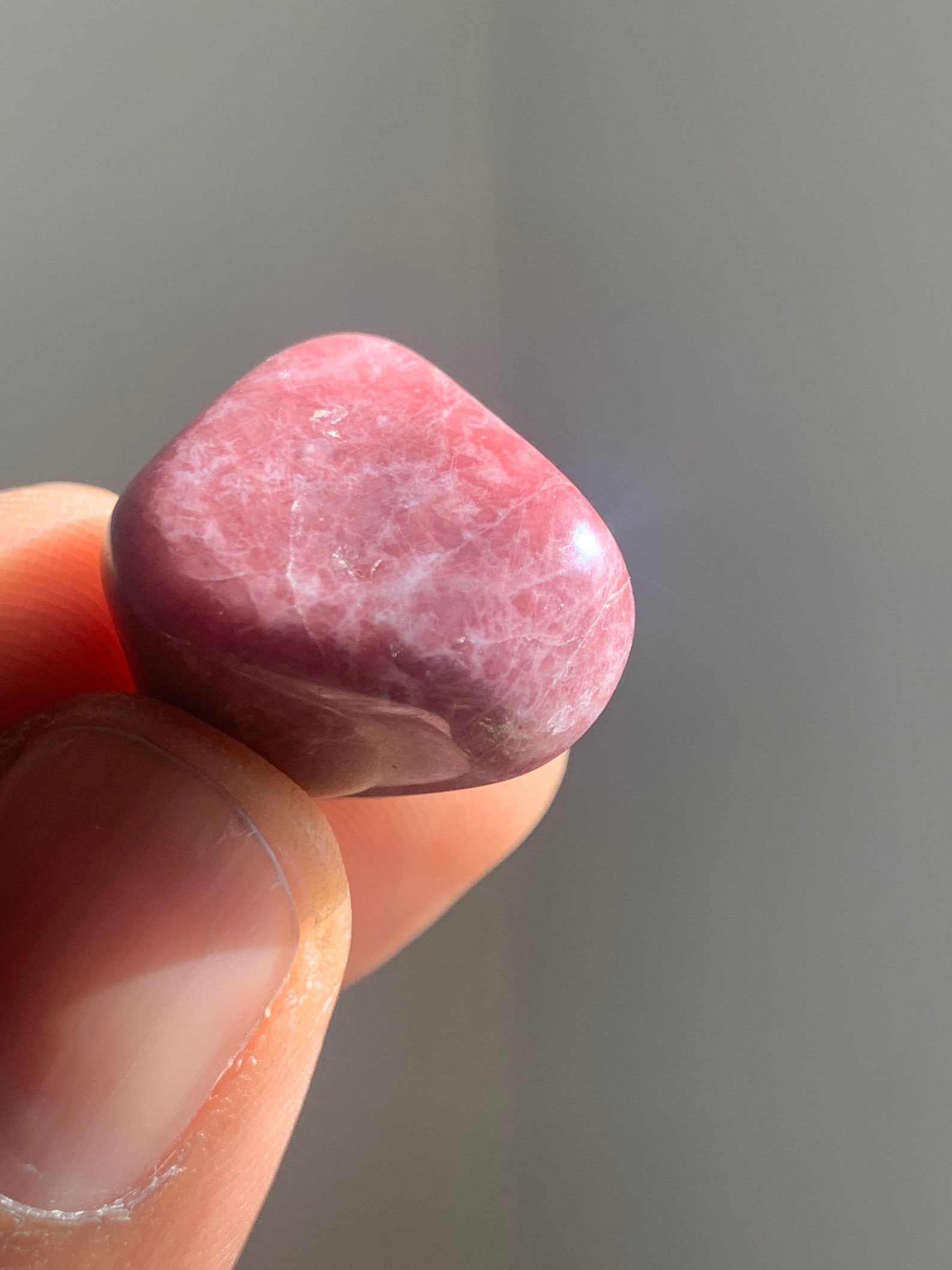 Strawberry Quartz Crystal Tumble Stone Love Healing Crystals - Etsy