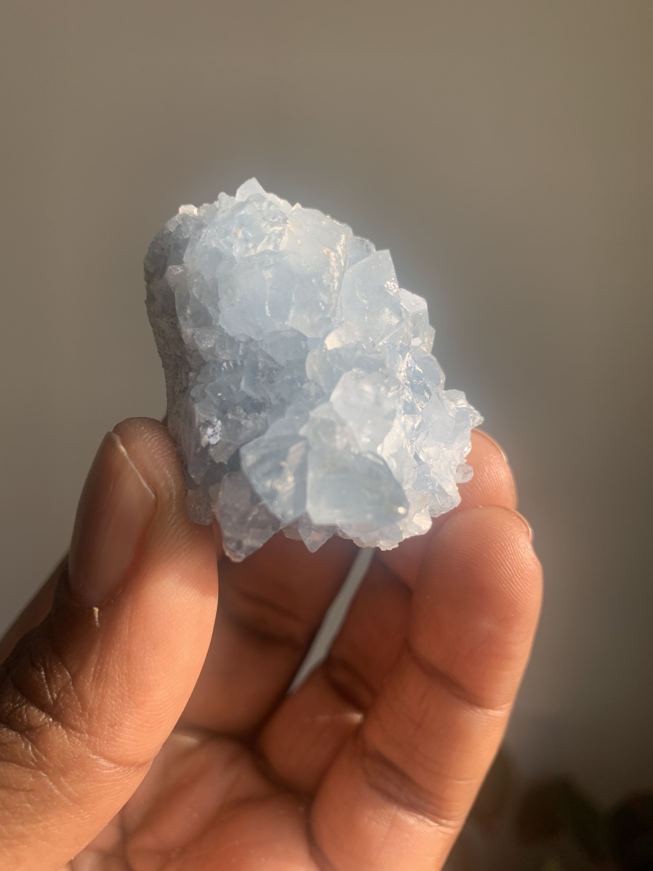 Celestite Geode Pieces | Blue Quartz | Celestite Cluster | Raw ...