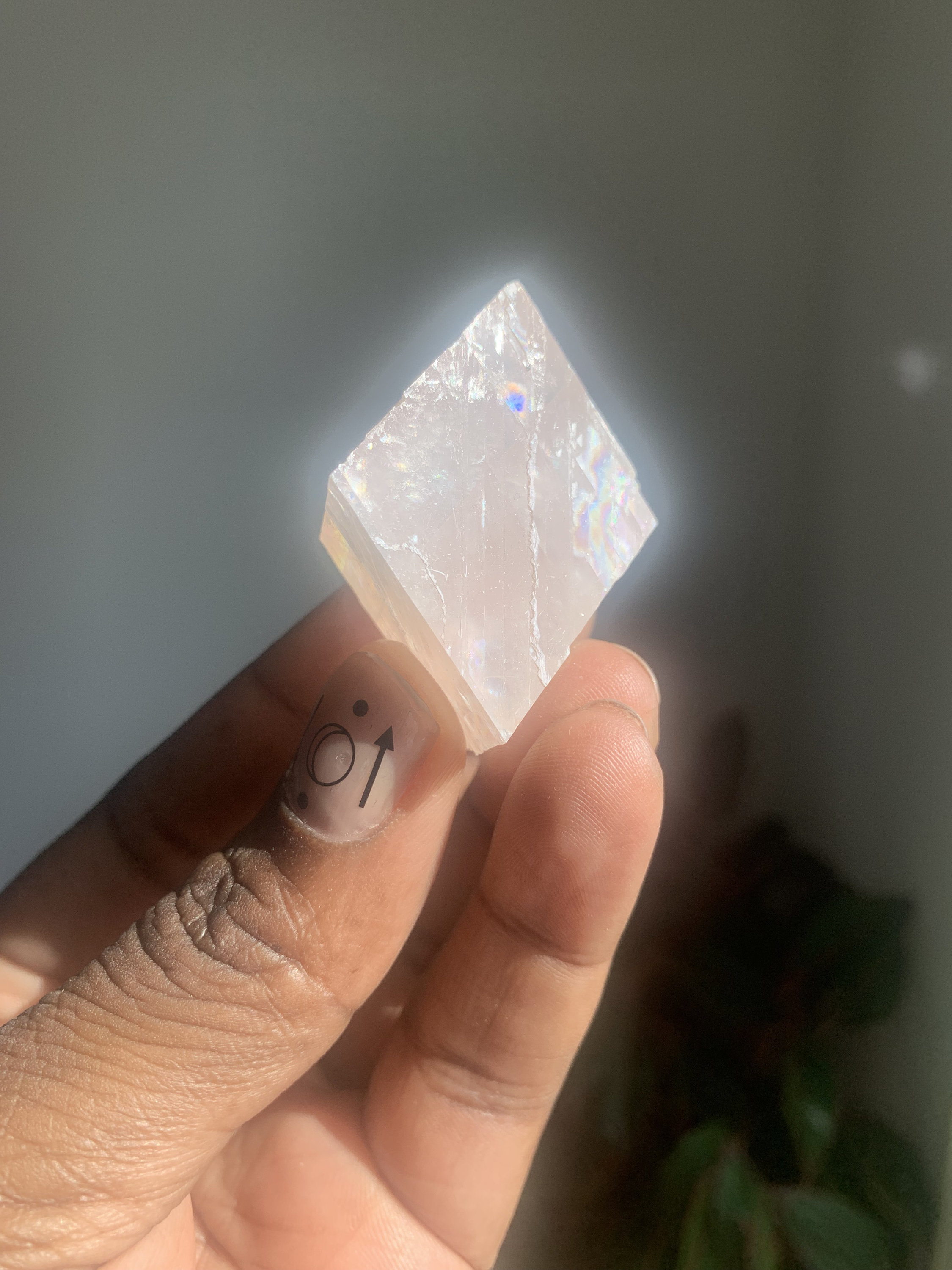 Pink Optical Calcite Crystal Freeform Healing Crystals | Etsy