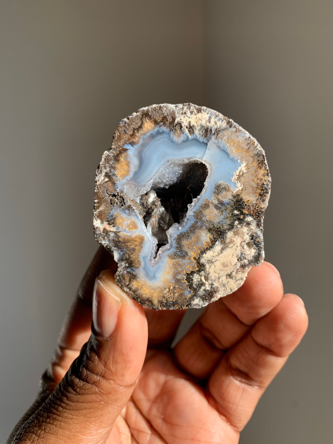 Las Choyas Geodes Polished Half Slice | Coconut Geodes | Trancas Geodes ...
