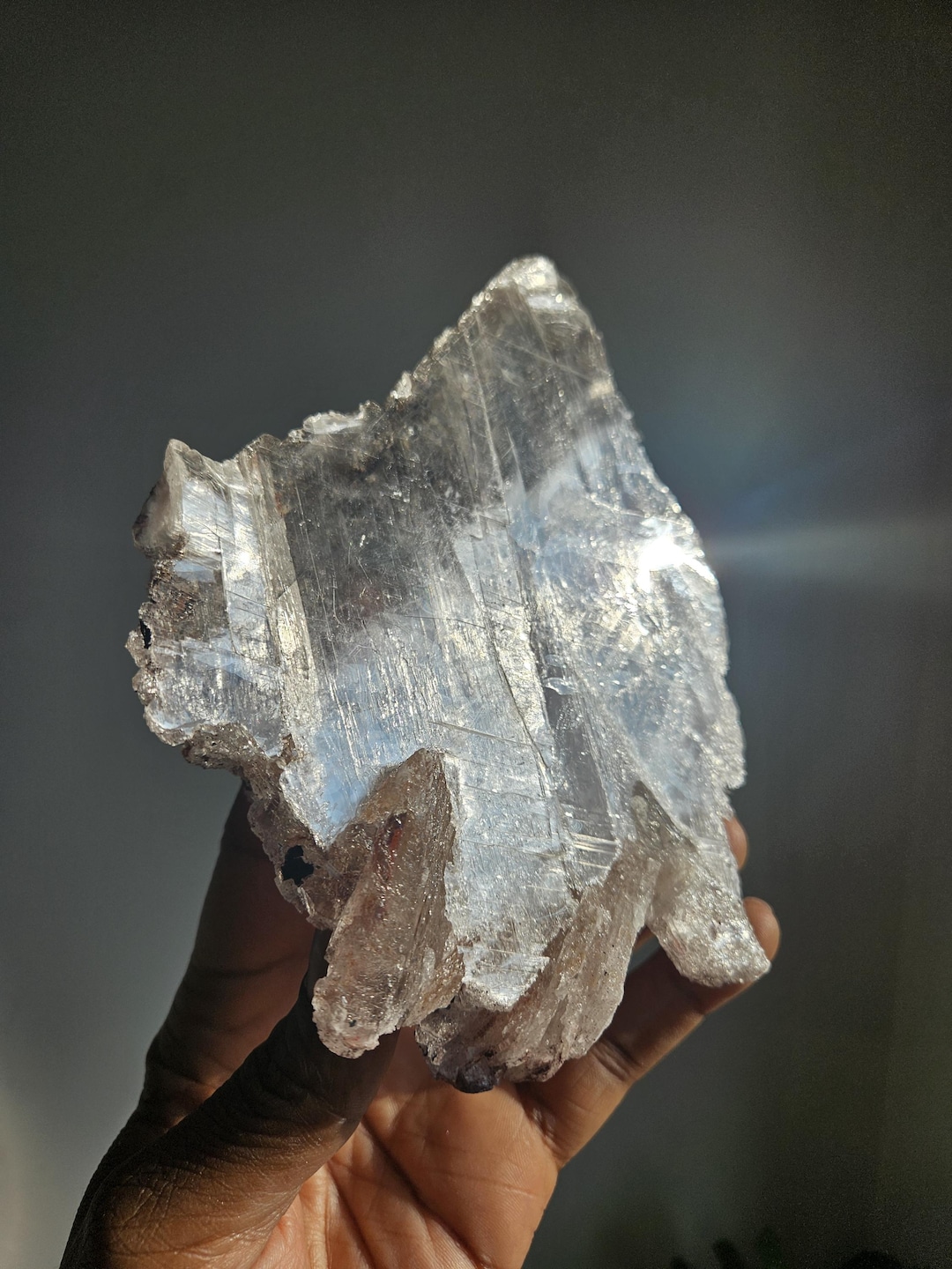 Natural Selenite Crystal Specimen | Satin Spar | Healing Crystals ...