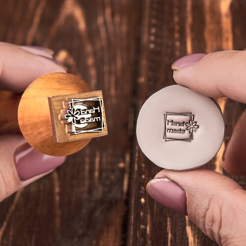 Custom Pottery Stamp for Ceramic Artists Custom Metal Stamp - Etsy