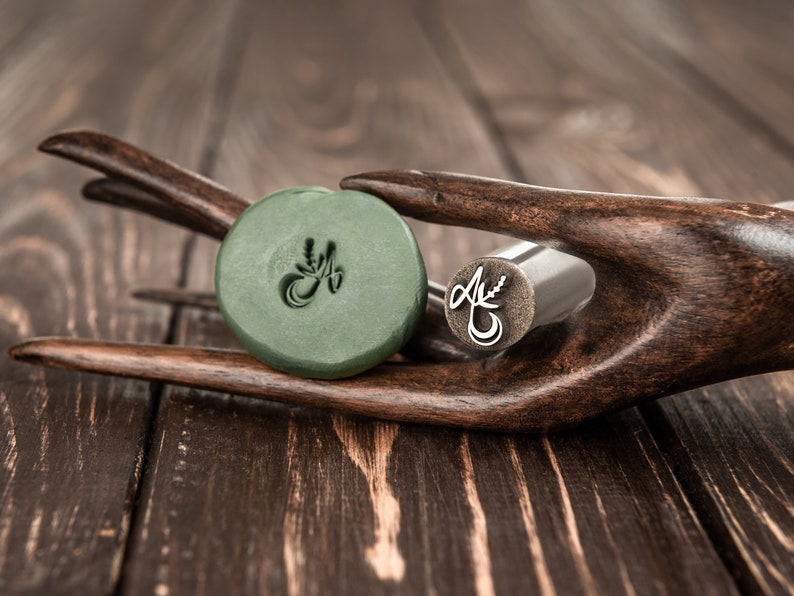 Custom Pottery Stamp for Ceramic Artists Custom Metal Stamp - Etsy
