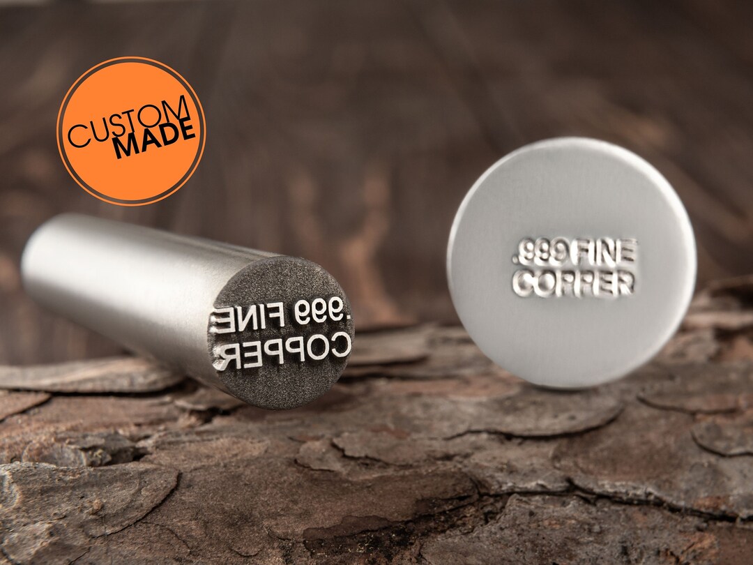 Custom Metal Stamps and Steel Punches With Your Business Logo Metal ...