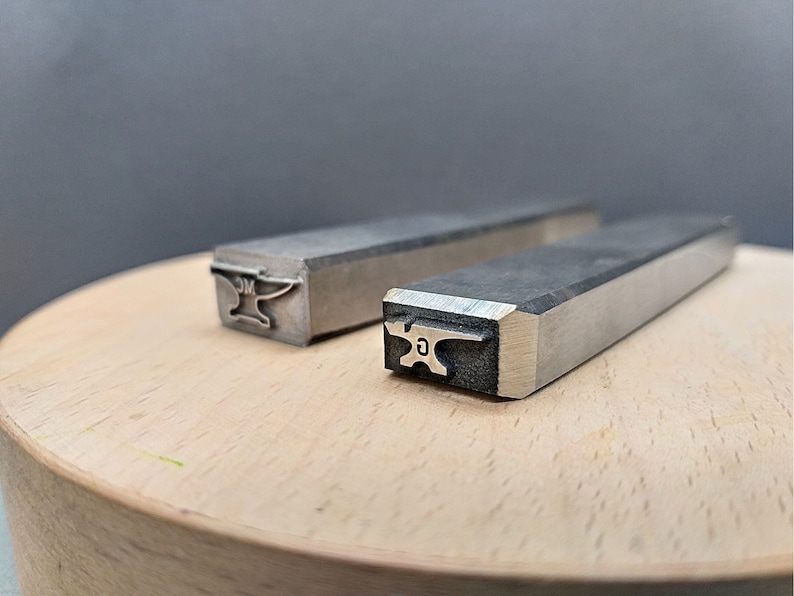 Steel Touchmark Stamps for Blacksmiths Custom Steel Stamps for - Etsy