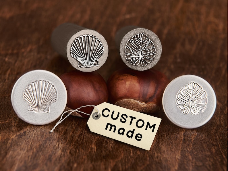 Custom Metal Stamps and Steel Punches With Your Business Logo - Etsy