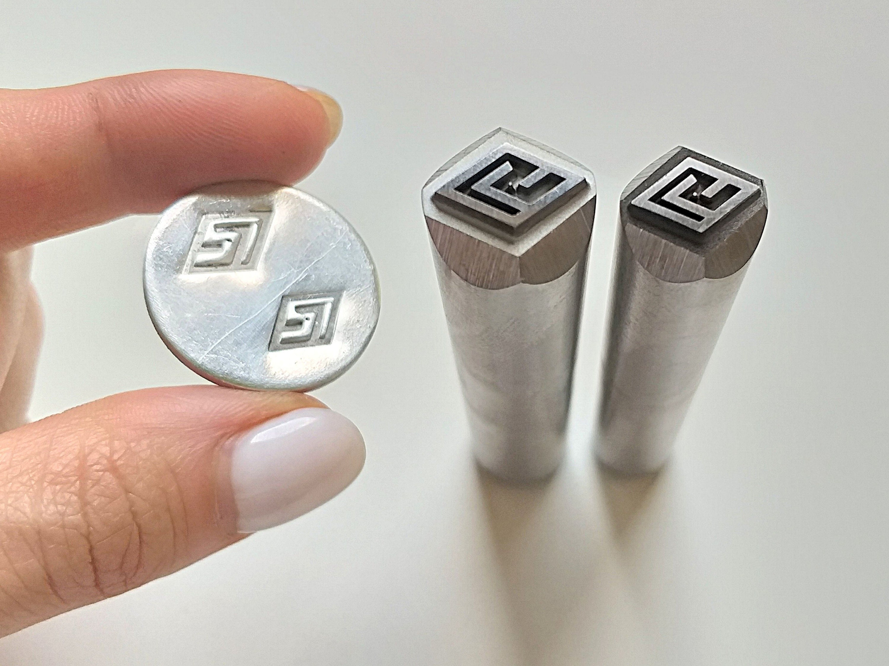 Custom Metal Stamp Steel Hand Stamp Custom Metal Die Jewelry - Etsy