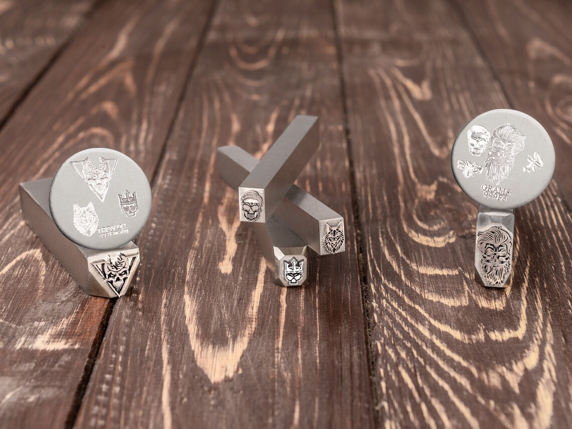 Steel Touchmark Stamps for Blacksmiths Custom Steel Stamps for - Etsy