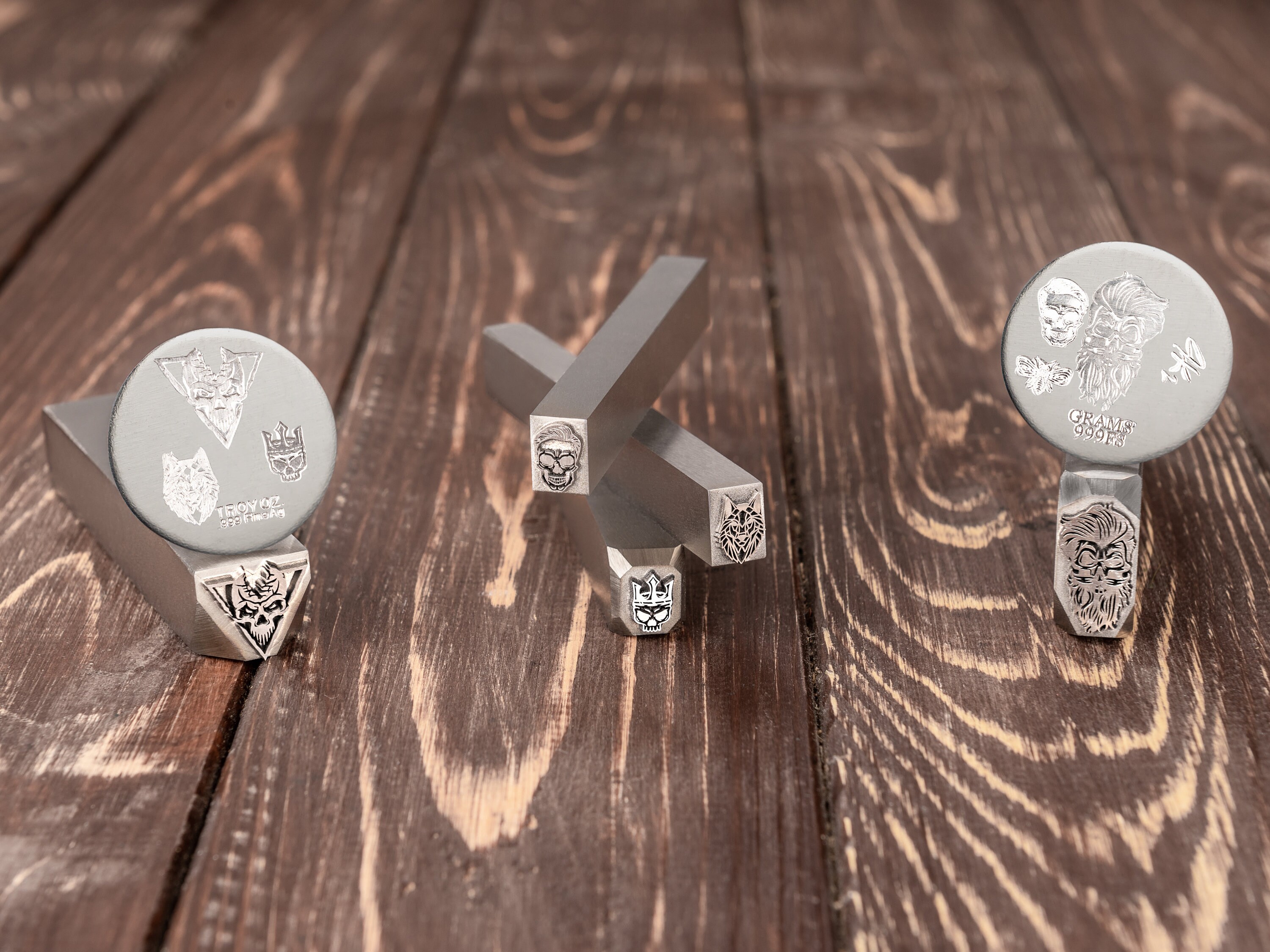 Steel Touchmark Stamps for Blacksmiths Custom Steel Stamps for - Etsy