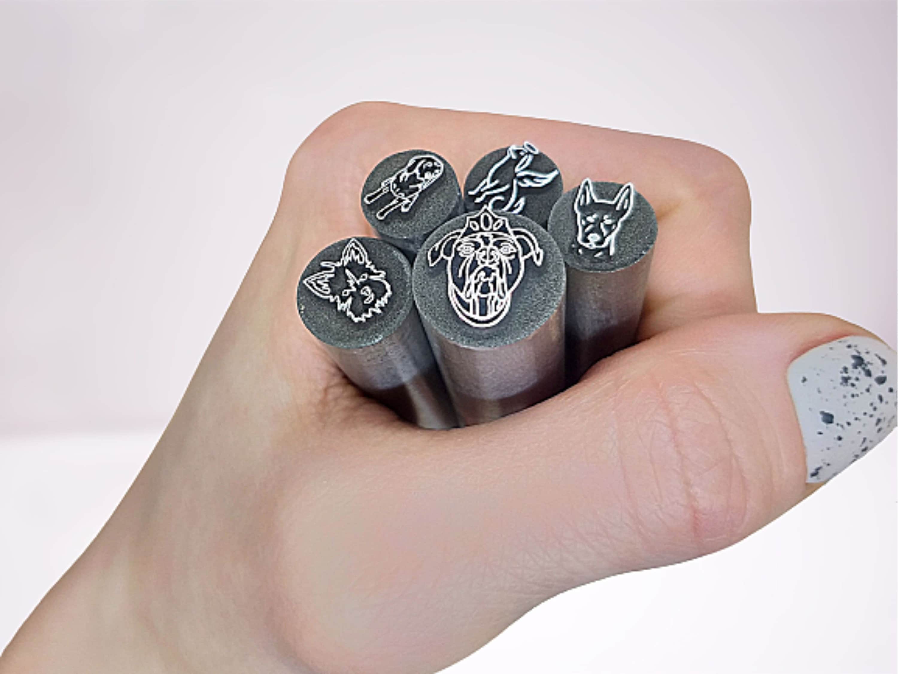 Custom Metal Stamp Steel Hand Stamp Custom Metal Die Jewelry - Etsy