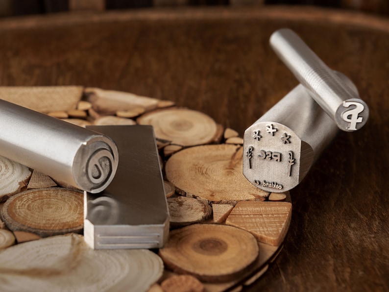 Custom Metal Punch Stamp Custom Steel Hand Stamps Custom Logo Stamp ...