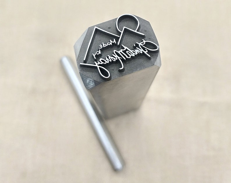 Custom Metal Stamps and Steel Punches With Your Business Logo - Etsy UK