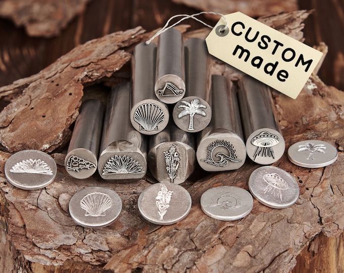 Custom Metal Stamps and Steel Punches With Your Business Logo Metal ...