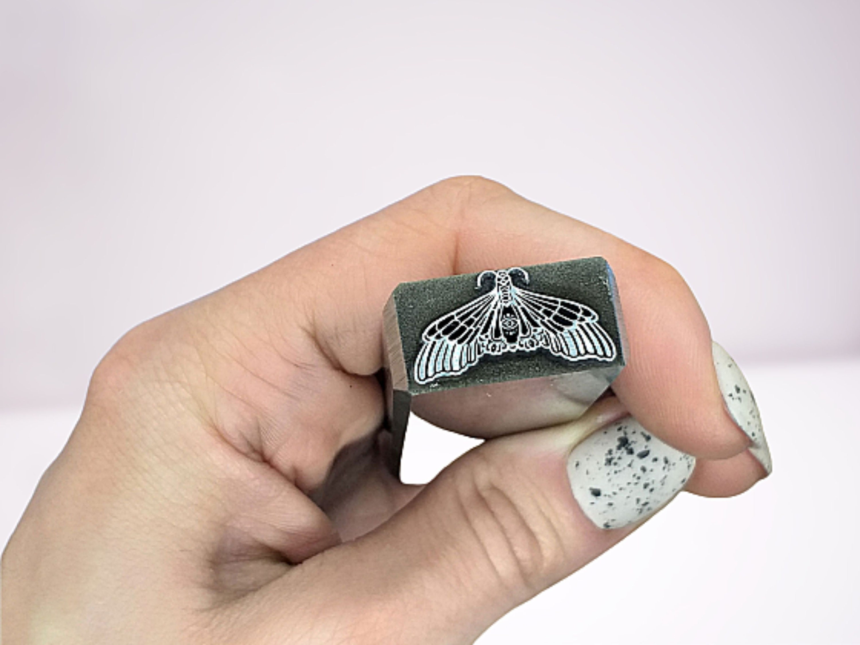 Custom Metal Stamp Steel Hand Stamp Custom Metal Die Jewelry - Etsy