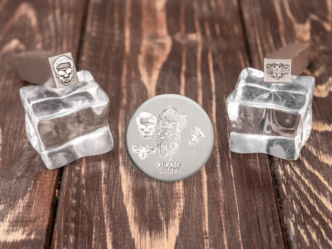 Steel Touchmark Stamps for Blacksmiths Custom Steel Stamps for - Etsy