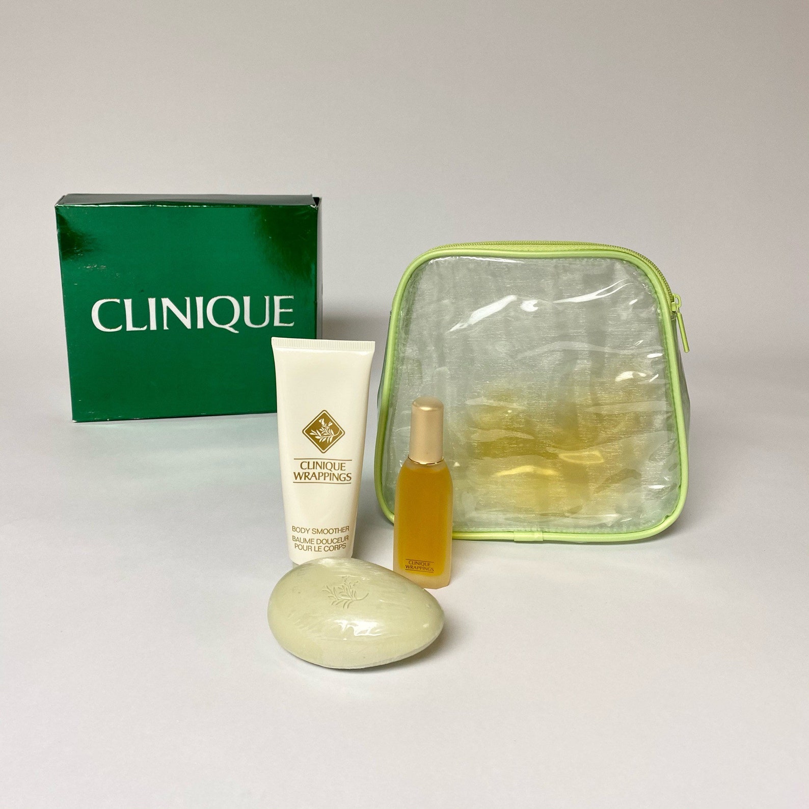 Clinique Wrappings womens Perfume gift set vintage | Etsy