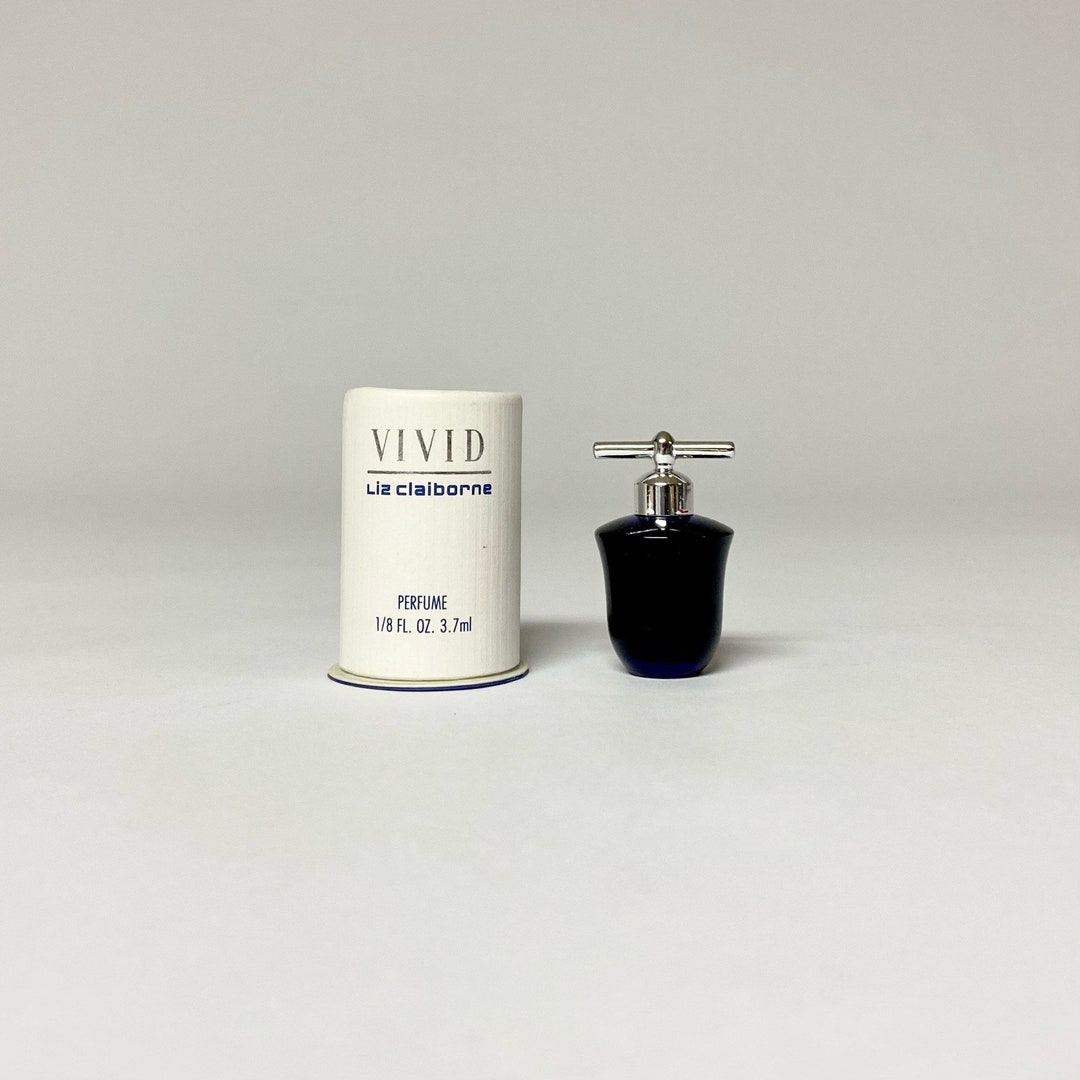 Vivid by Liz Claiborne, Vintage Perfume for Women, Miniature Tiny ...